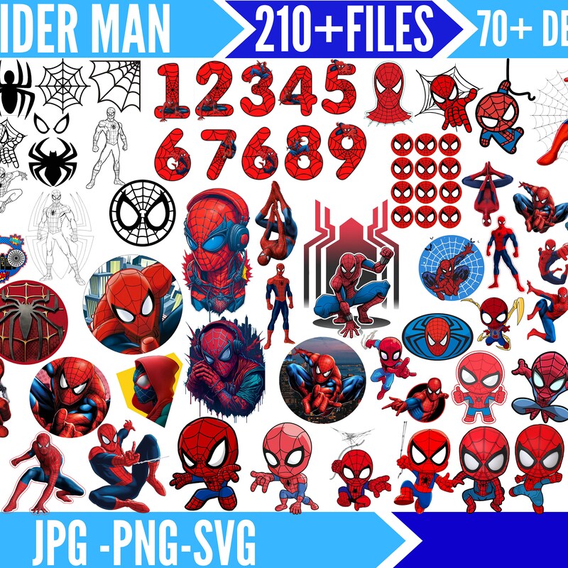 Spiderman Circle - Etsy