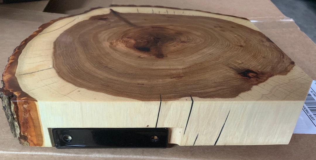 Live Edge Corner Shelf - Etsy