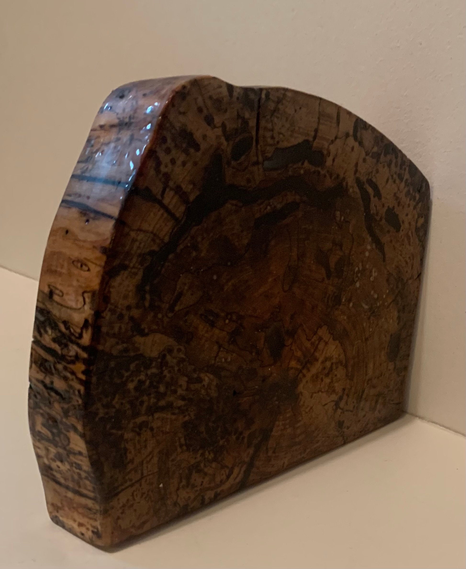 Live Edge Corner Floating Shelf - Etsy