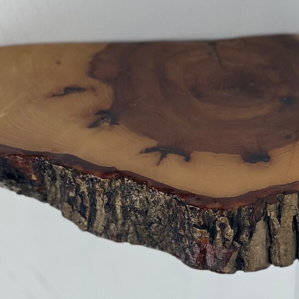 Corner Live Edge Shelf - Etsy