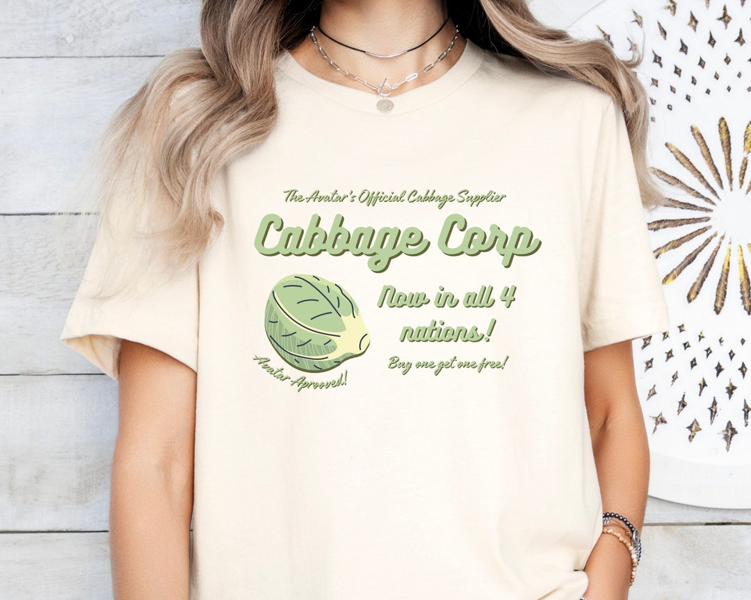 Vintage Cabbage Corp T-shirt, Vintage Anime Gift, Cute Anime Sweater ...