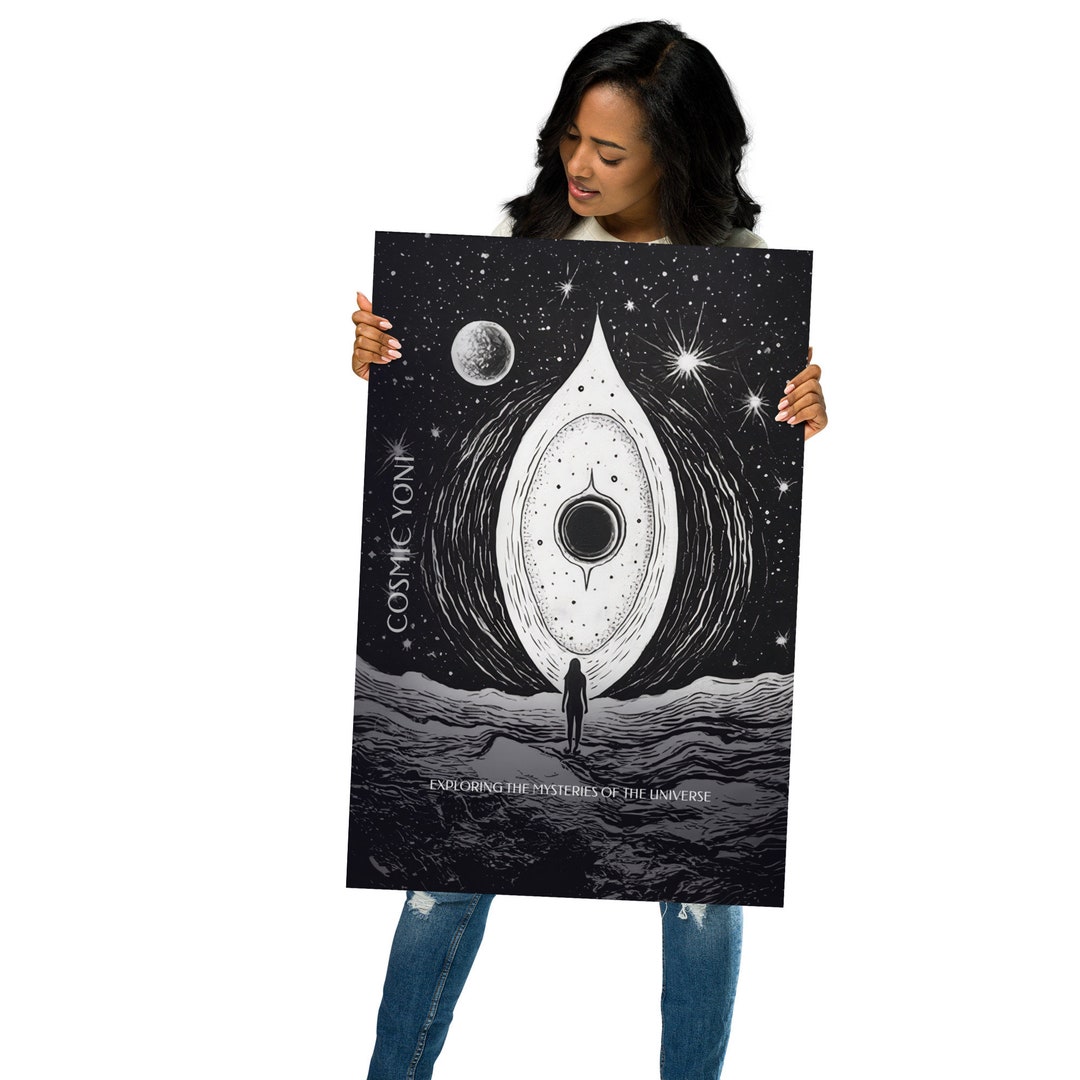 Yoni Cosmic Poster Vagina Wall Art Print Digital Prints Vulva Art Gift ...
