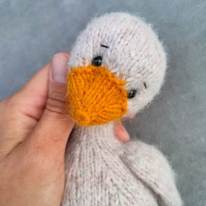 Knitting Pattern Goose, Animal Pattern, Knitted Goose Doll, Knitting ...