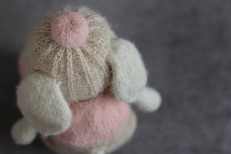 Bunny Knitting Patterns Knitted Animal Toy Amigurumi Bunny - Etsy