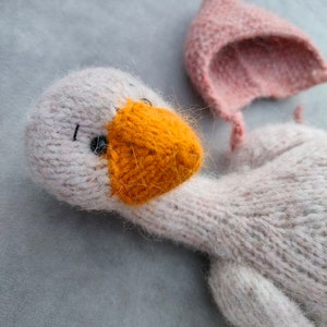 Knitting Pattern Goose, Animal Pattern, Knitted Goose Doll, Knitting ...