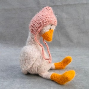 Knitting Pattern Goose, Animal Pattern, Knitted Goose Doll, Knitting ...