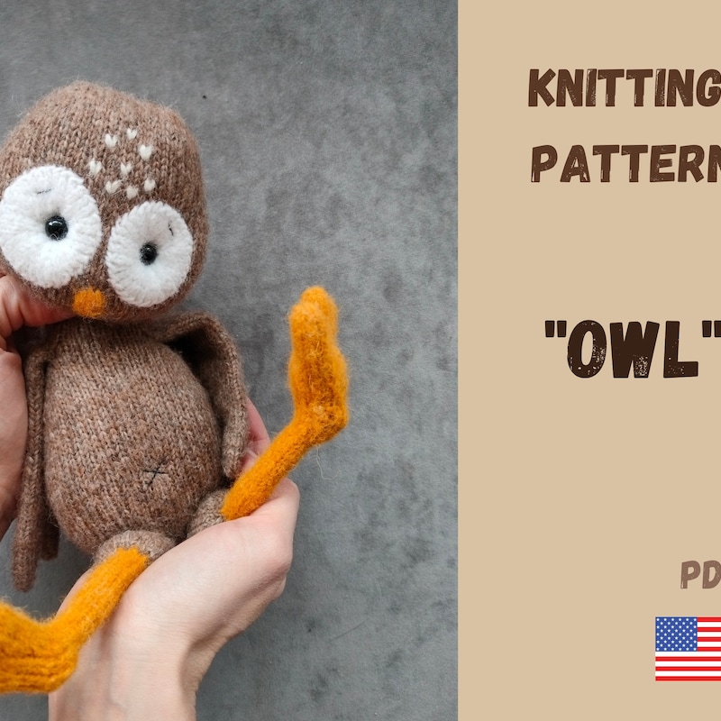 Owl Sweater Pattern - Etsy