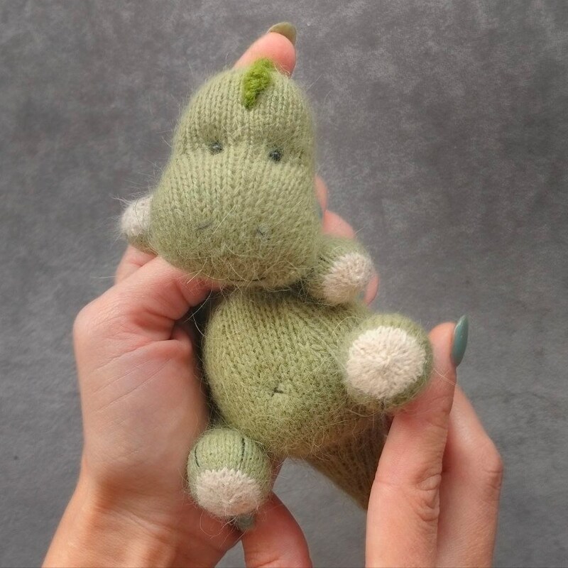 Knitted Stuffed Toy - Etsy