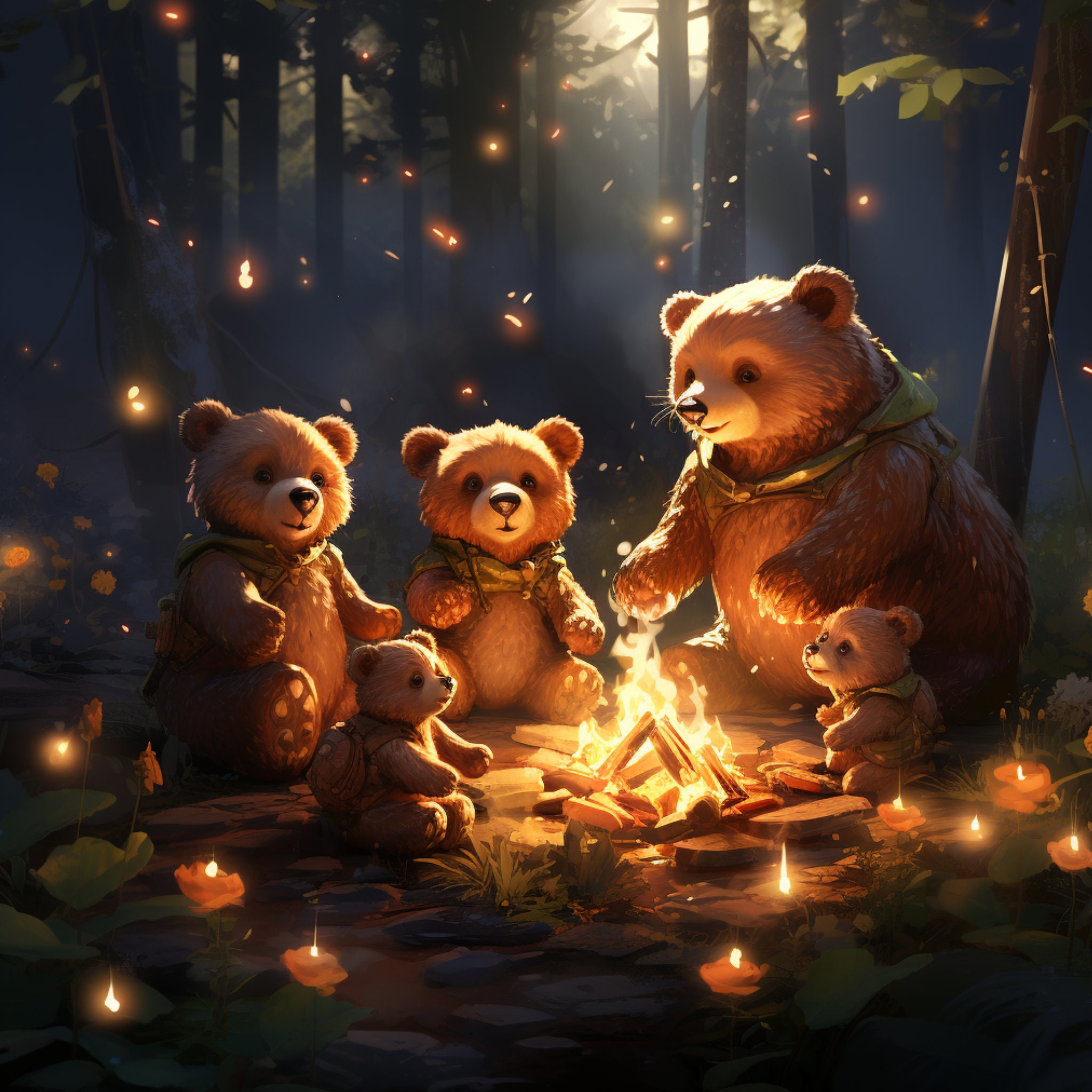 Midjourney Prompt Animation Scene Image, Fantasy Child Book ...
