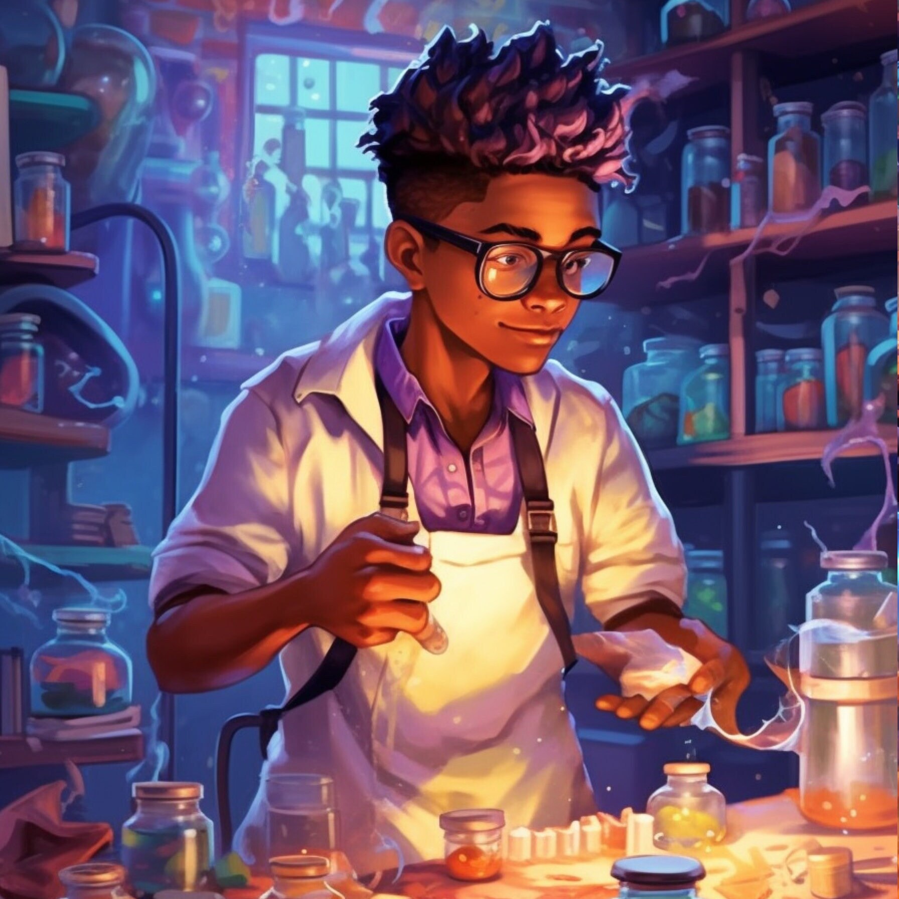 Midjourney Prompt Animation Scene Image, Fantasy Child Book ...