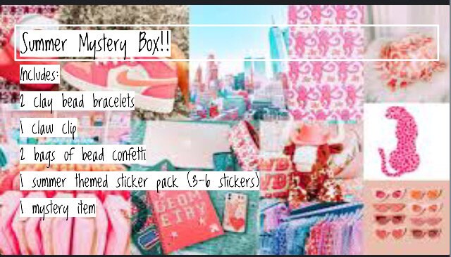 Preppy Summer Mystery Box Large - Etsy