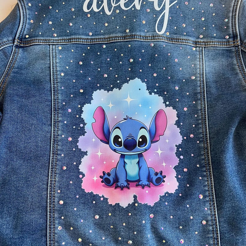 Stitch Racing Jacket - Etsy