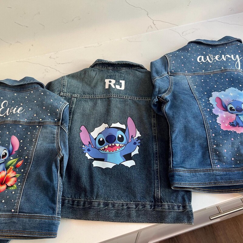 Girls Stitch Jeans - Etsy