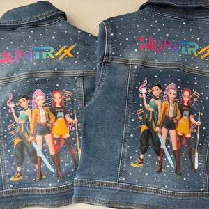 Kpop Demon Hunter Denim Jacket - Etsy