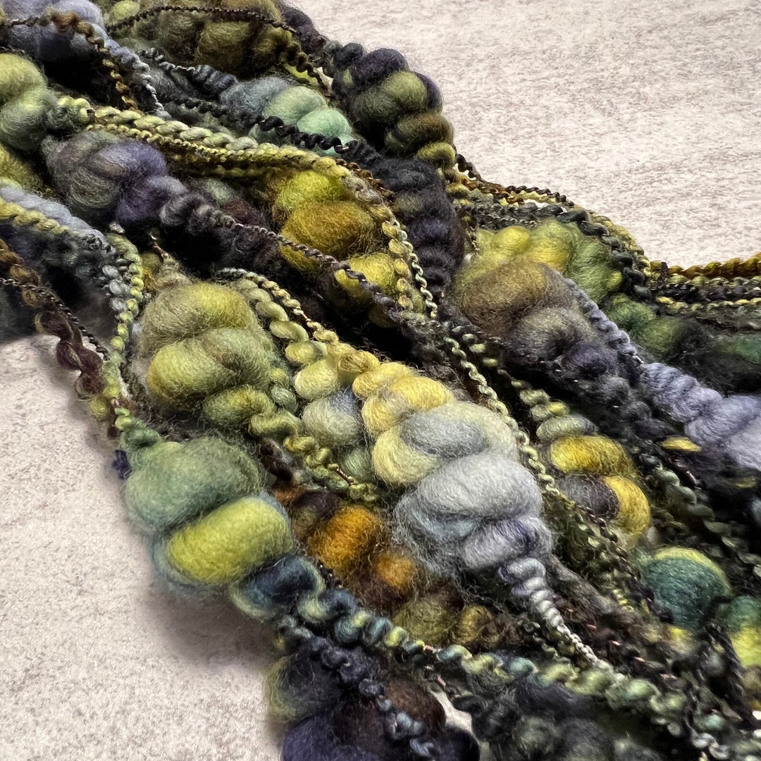 Camo | Beehive Art Yarn Thick and Thin for Weaving/knitting/tapestry ...