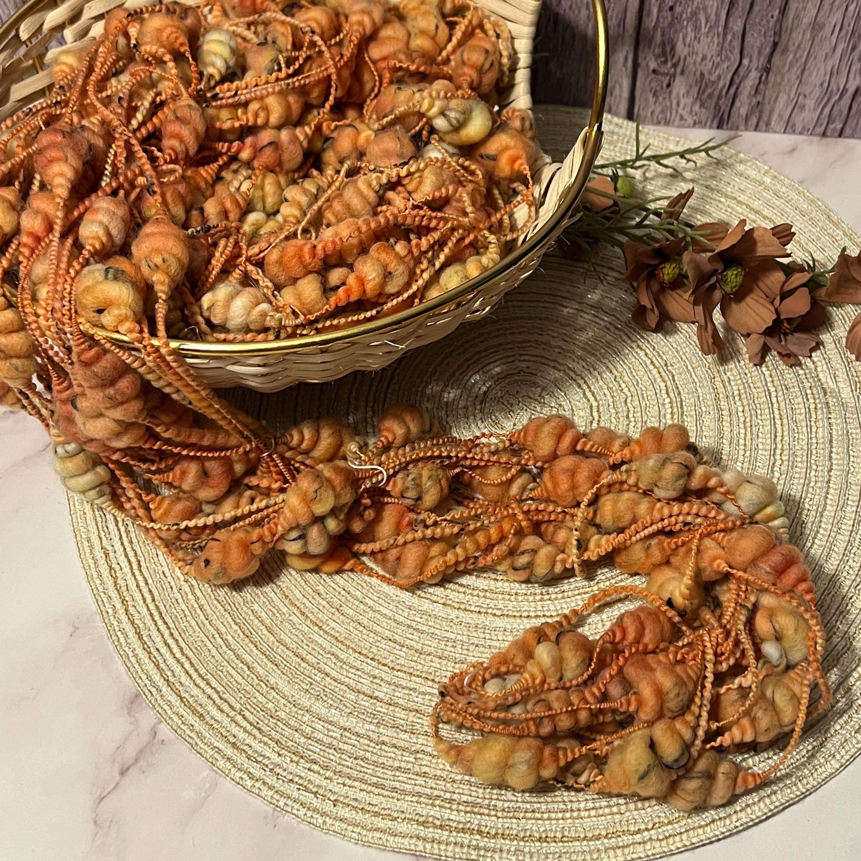 Tiger Lily | Beehive Art Yarn Thick and Thin for Weaving/knitting ...