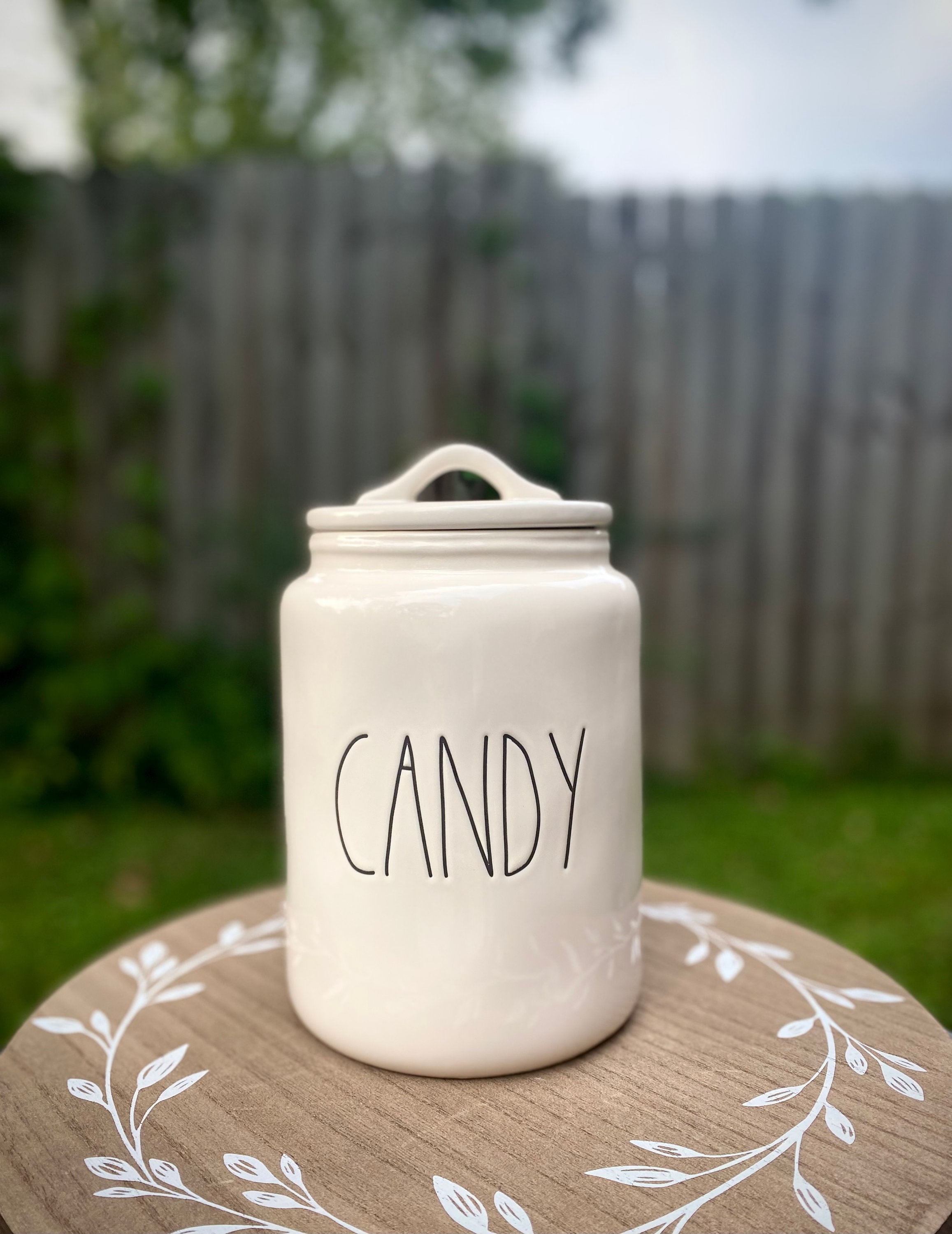 Large Rae Dunn Candy Kitchen Canister - Etsy