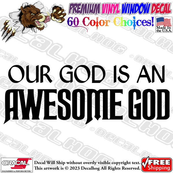 Awesome God - Etsy