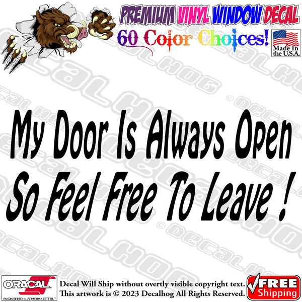 Door is Always Open - Etsy