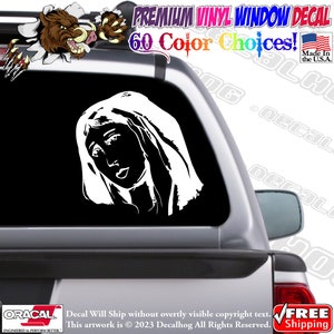 Mary the Blessed Virgin Mother of Jesus Vinyl Decal Car Truck Laptop ...