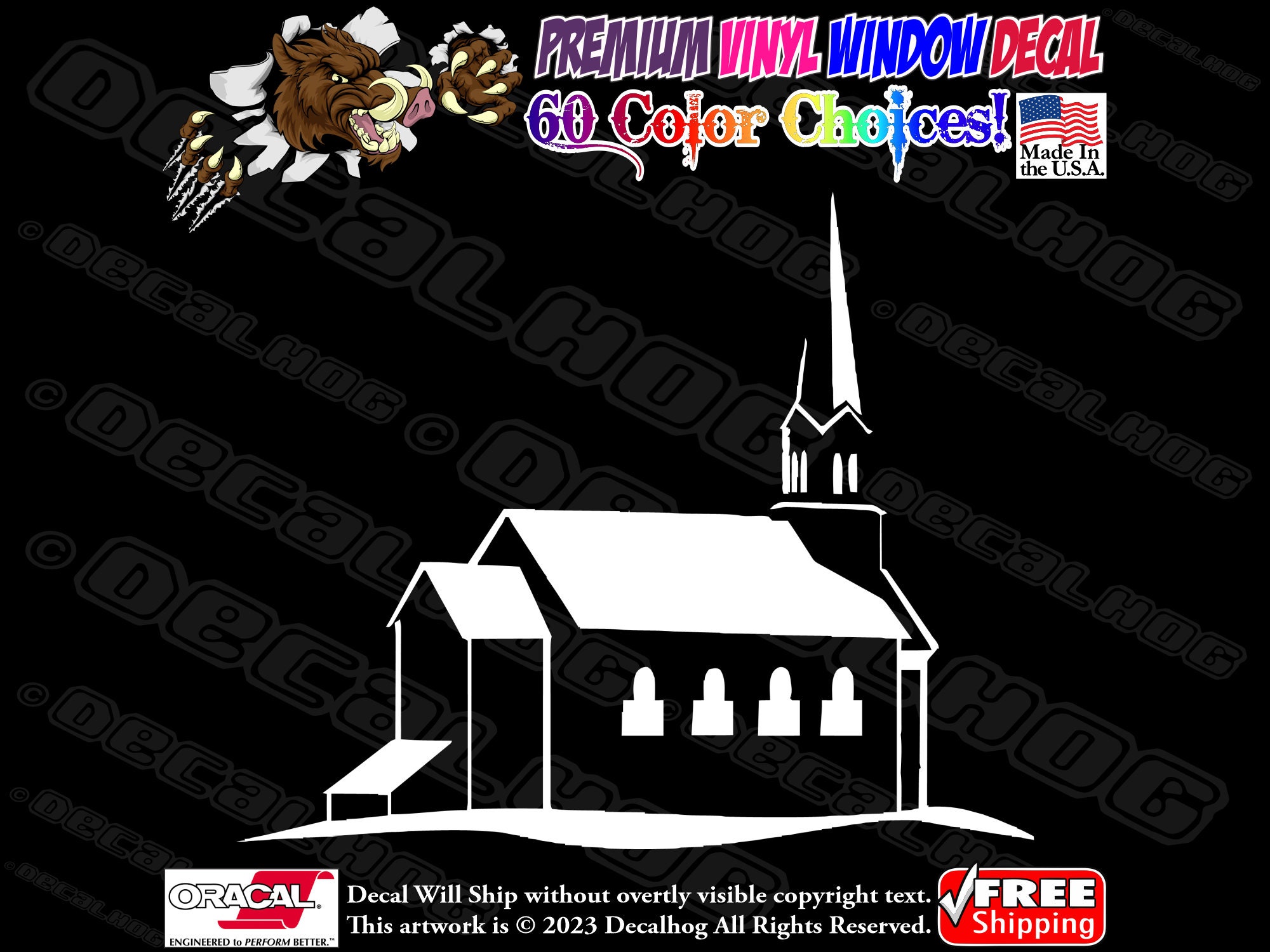 Christian Holy Church Vinyl Decal Car Truck Laptop Wall Window - Etsy