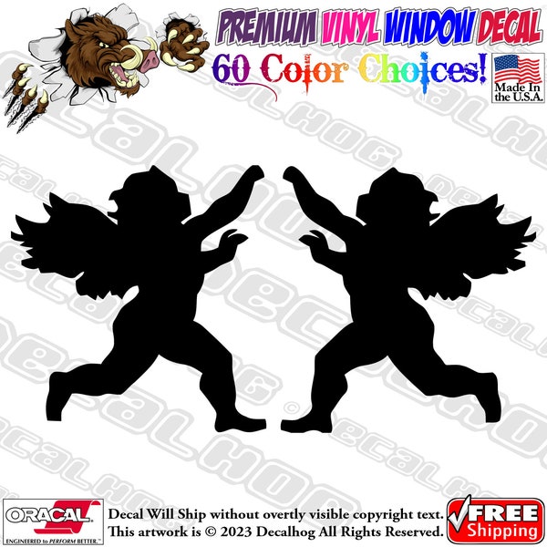 Angel Wall Decal - Etsy