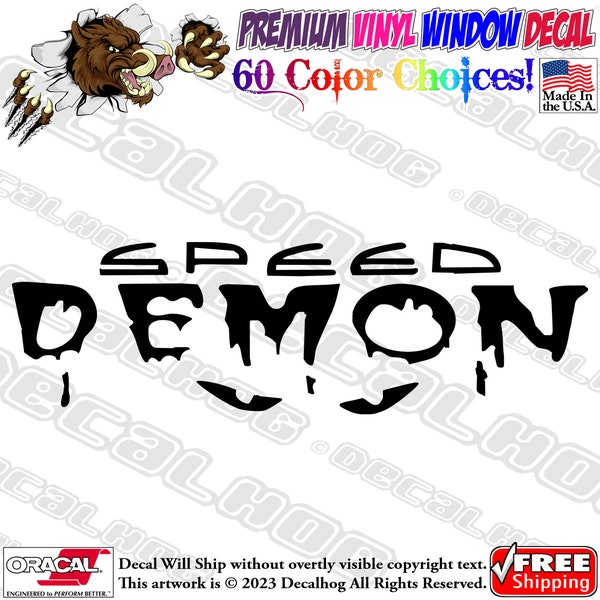 Speed Demon - Etsy