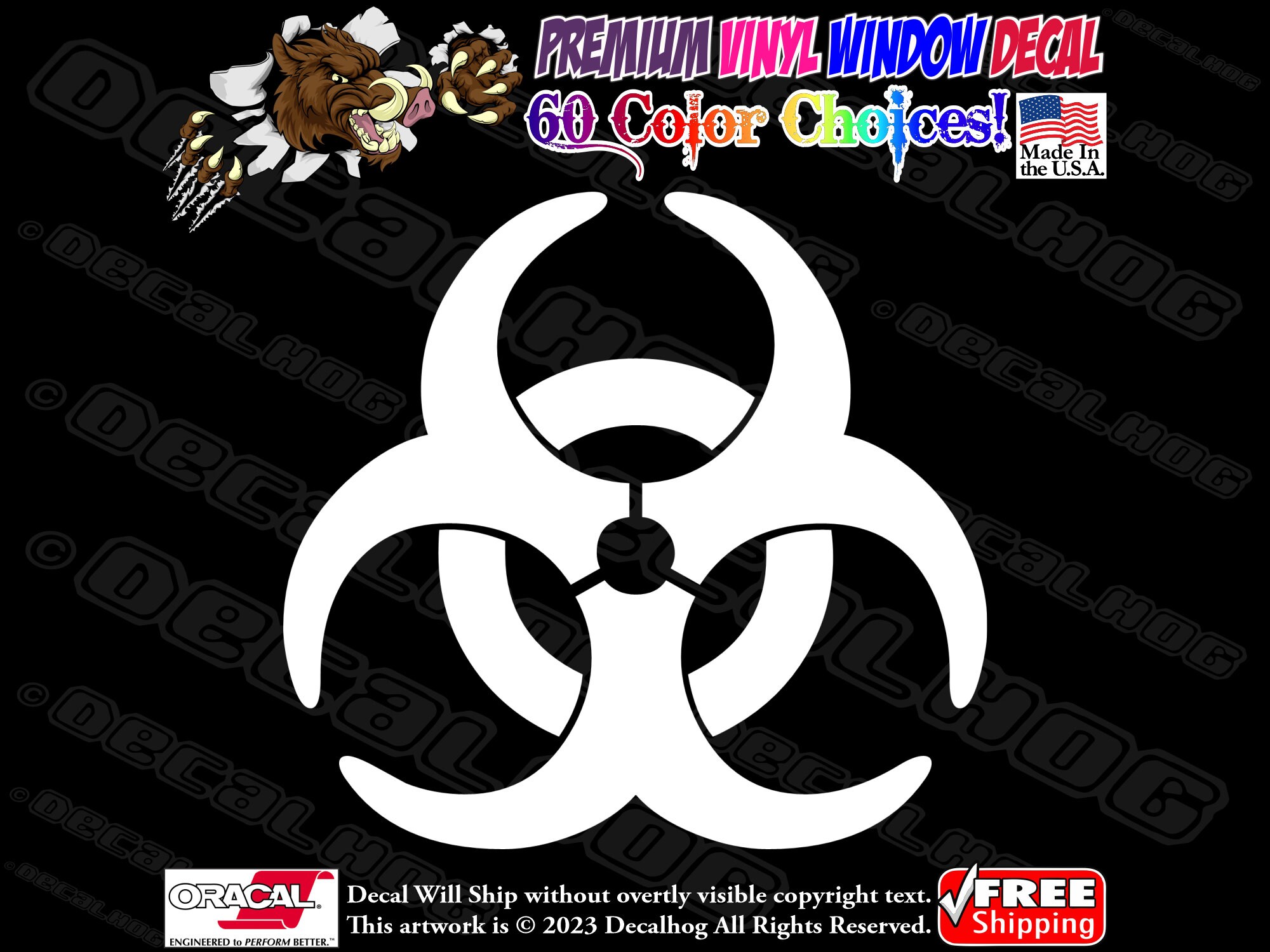 Bio Biological Hazard Vinyl Decal Car Truck Laptop Wall Window - Etsy