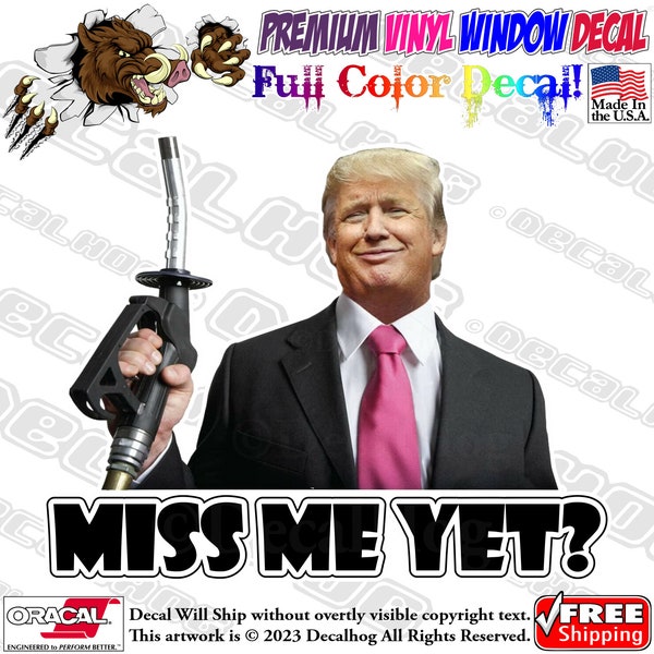 Miss Me yet Trump Stickers - Etsy