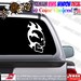 Flaming Skull Vinyl Decal Car Truck Laptop Wall Window Graphics Bumper ...