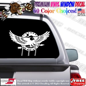 Very Detailed Native American Eagle Arrow Shield Vinyl Decal Car Truck ...