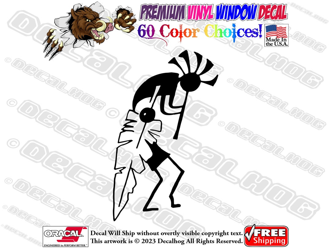 Native American Tribal Art Vinyl Decal Car Truck Laptop Wall Window ...