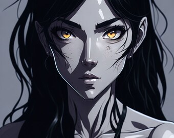 Anime Portrait - Etsy