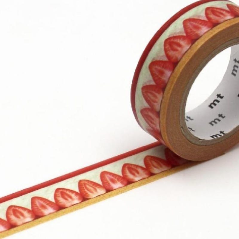 Strawberry Washi Tape - Etsy