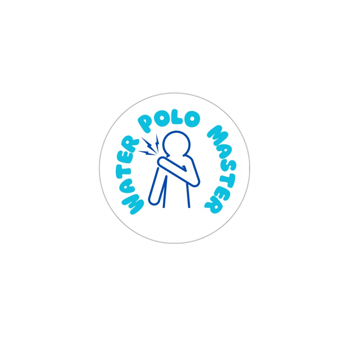 Masters Water Polo: Shoulder Pain Blue Stickers - Etsy