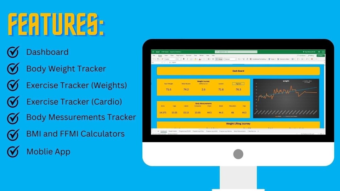 Ultimate Gym Tracker - Etsy