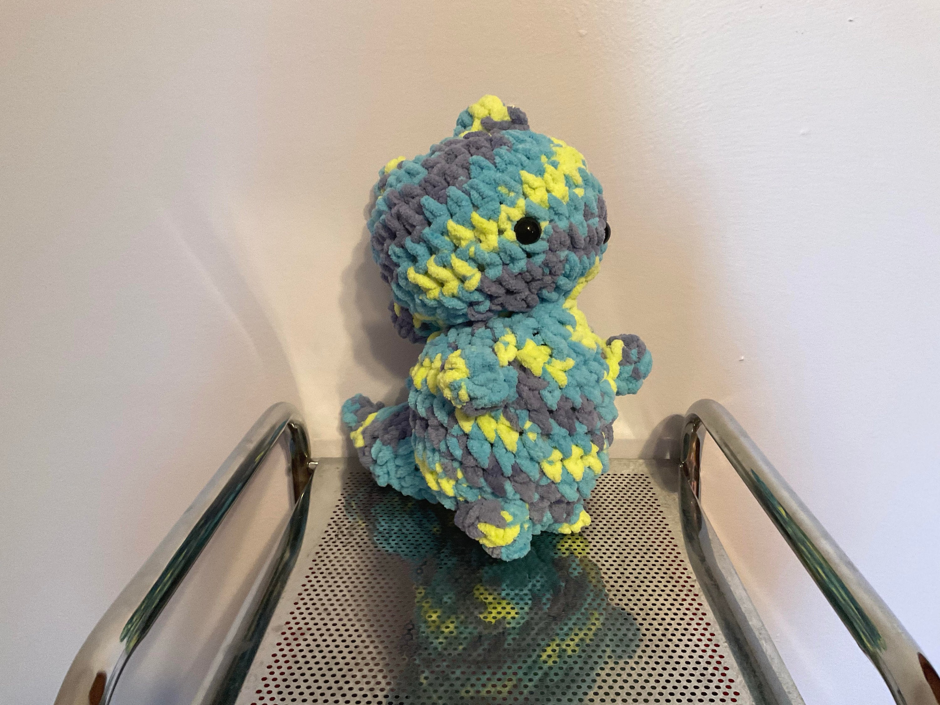 Crocheted Dinosaur Plush| Amigurumi Dinosaur - Etsy