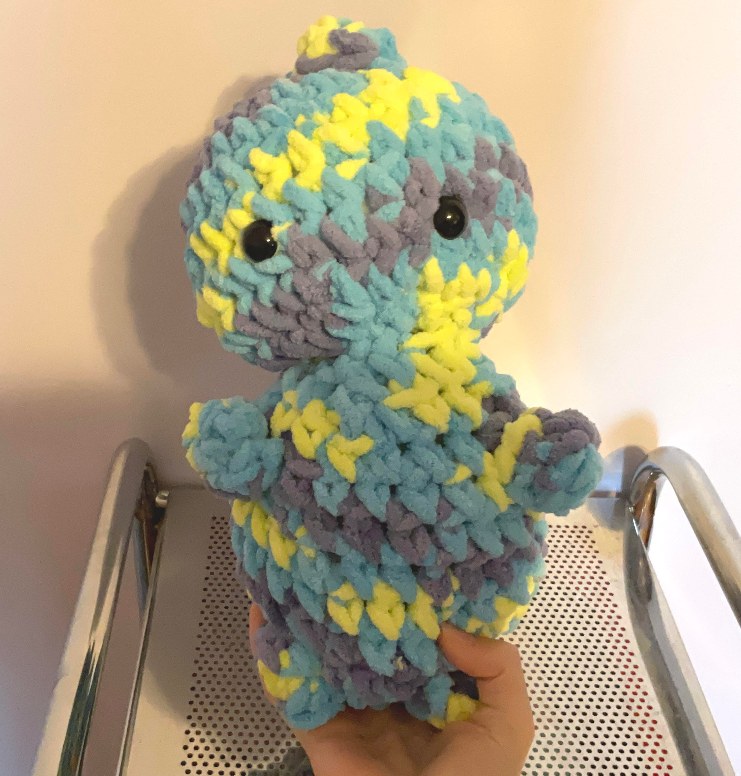 Crocheted Dinosaur Plush| Amigurumi Dinosaur - Etsy