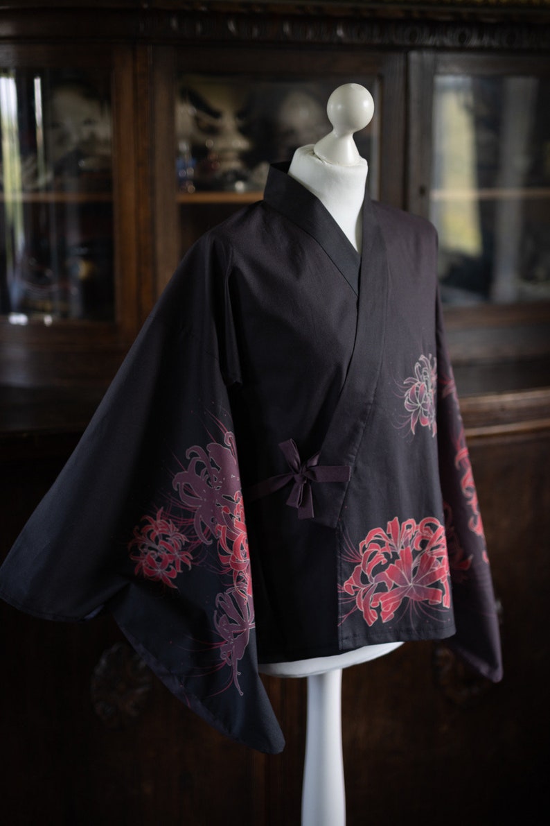 Samue Top higanbana / Kimono Sleeves / Plus Size - Etsy