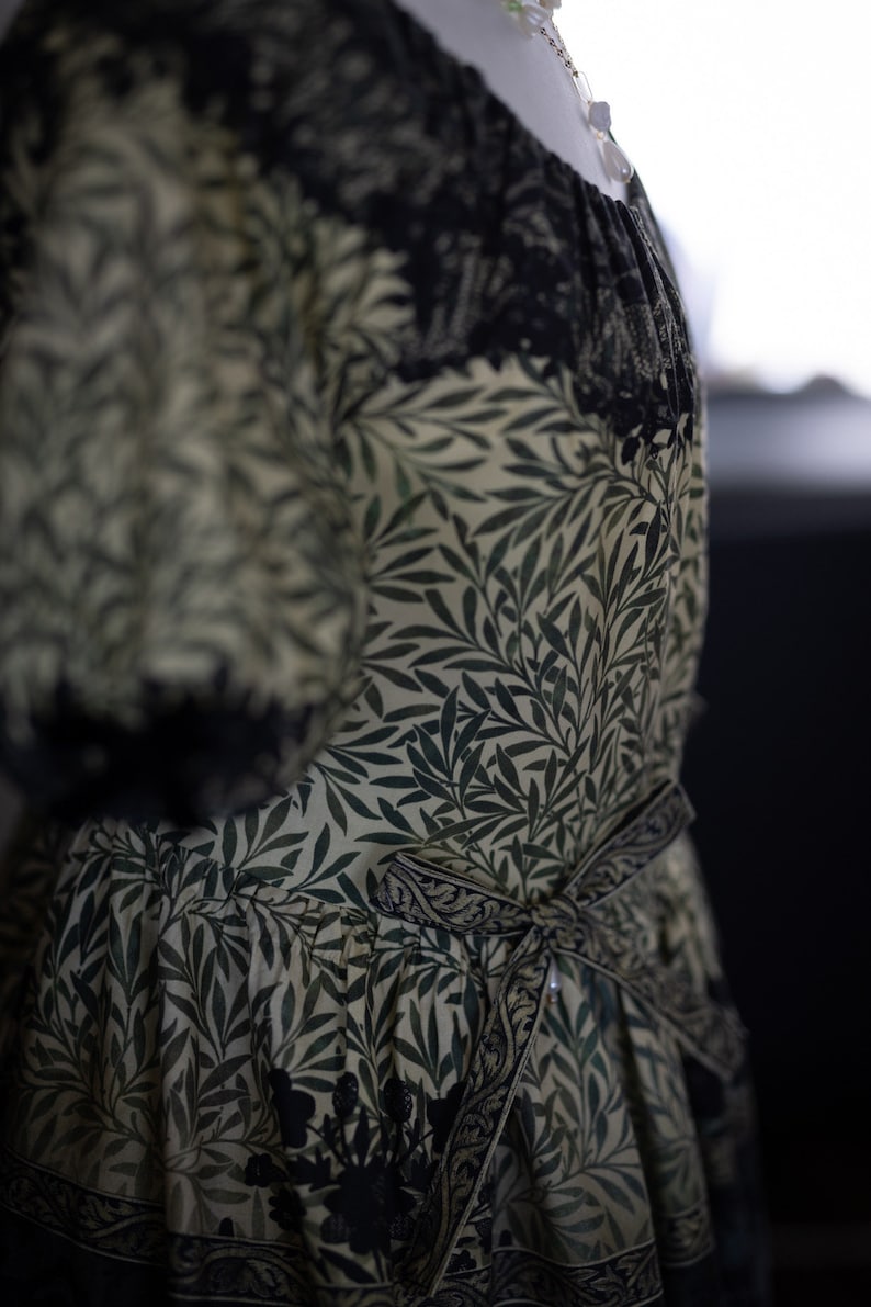 Dress 'psyche Before the Throne of Venus' / 100%cotton / Plus Size - Etsy