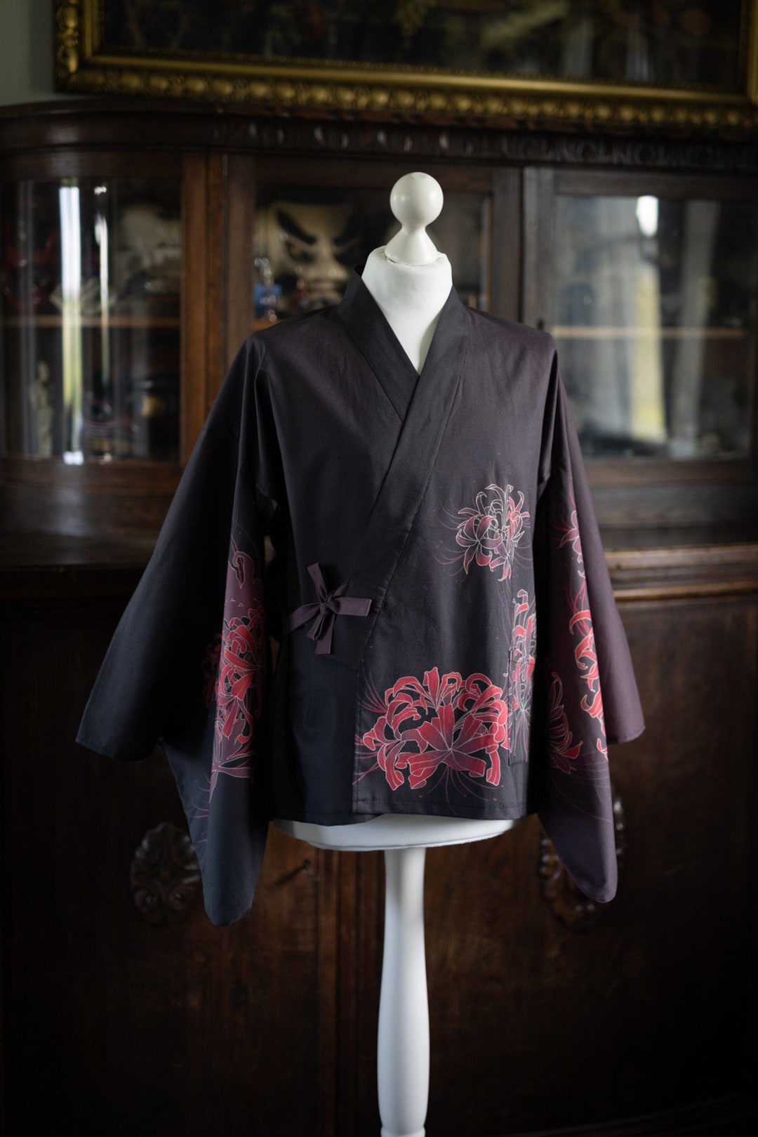 Samue Top higanbana / Kimono Sleeves / Plus Size - Etsy