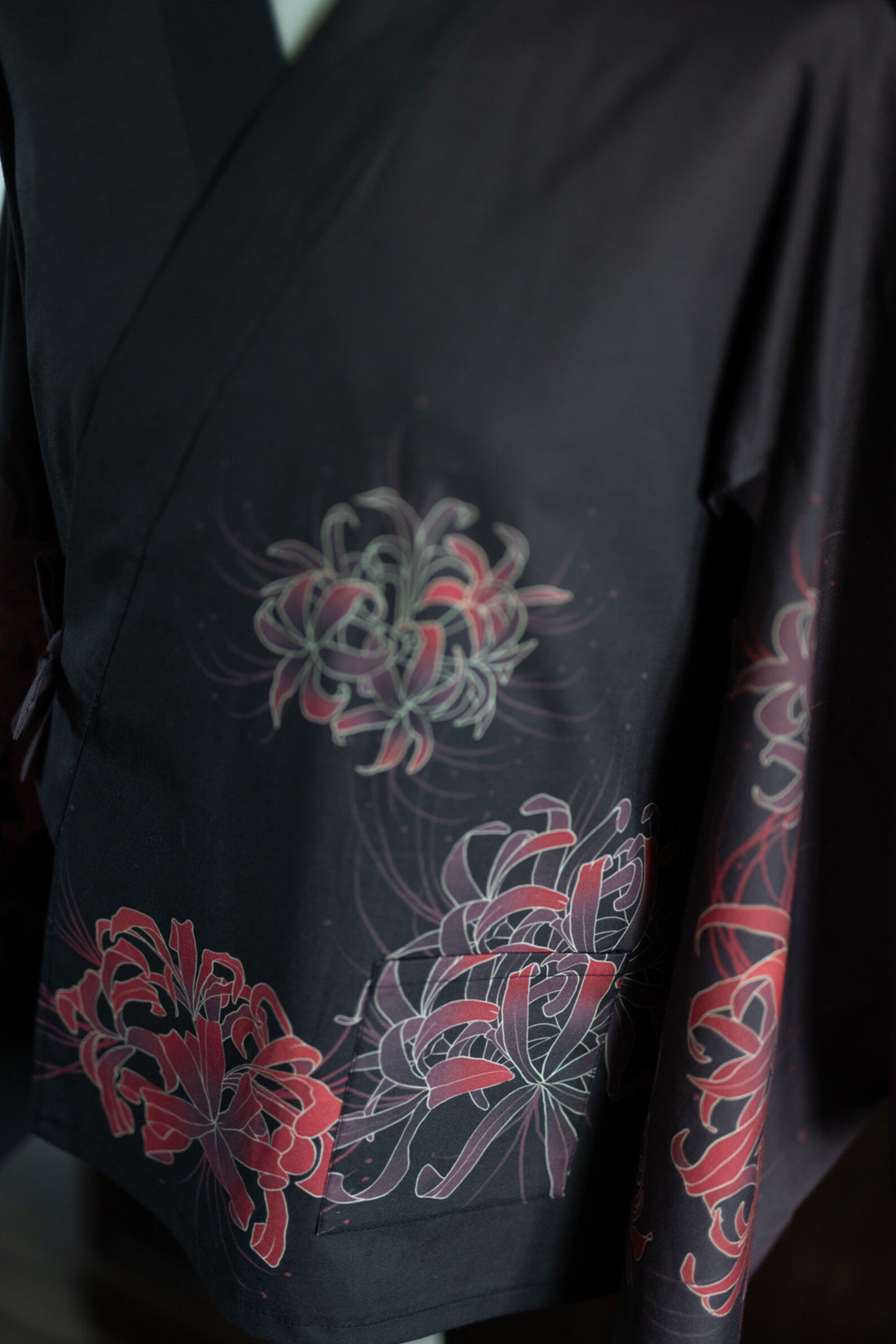 Samue Top ‘higanbana’ / Kimono Sleeves / Plus Size - Etsy