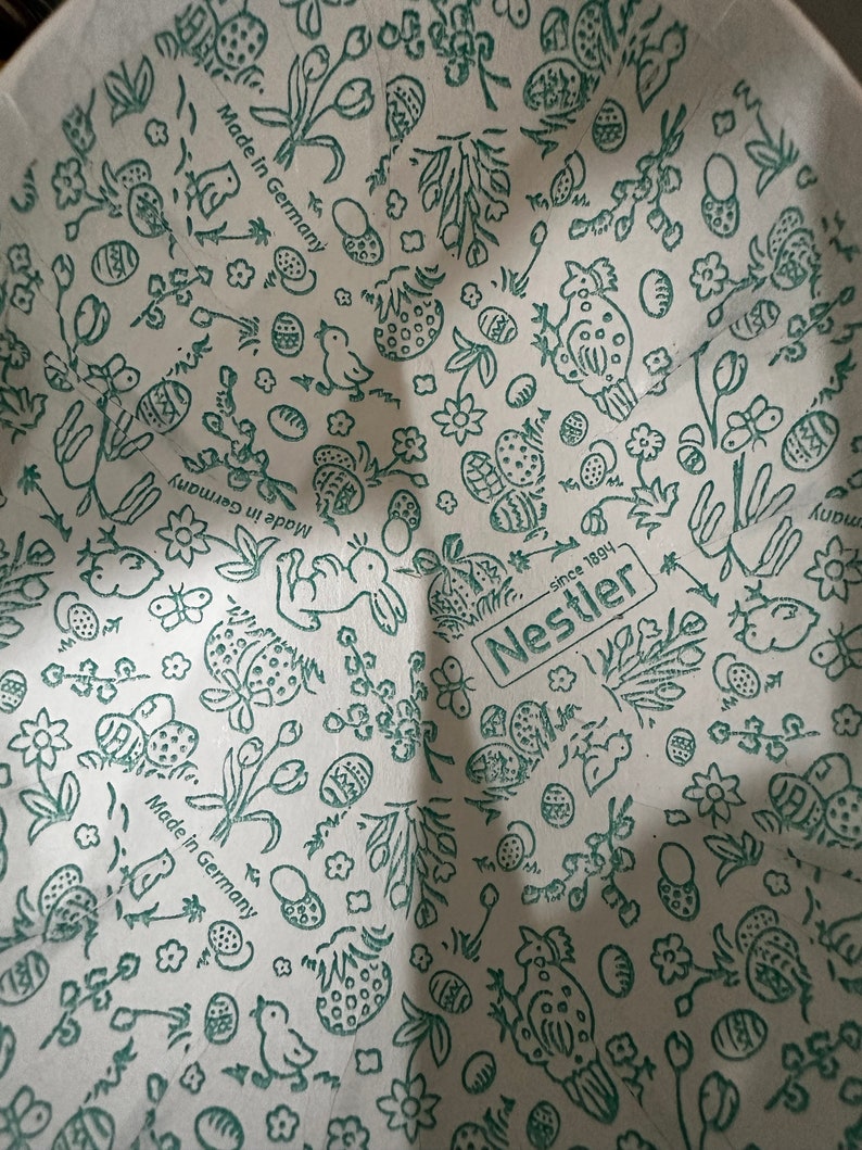 Set of 2 Nestler Made in Germany Paper Mache Fillable Eggs - Etsy