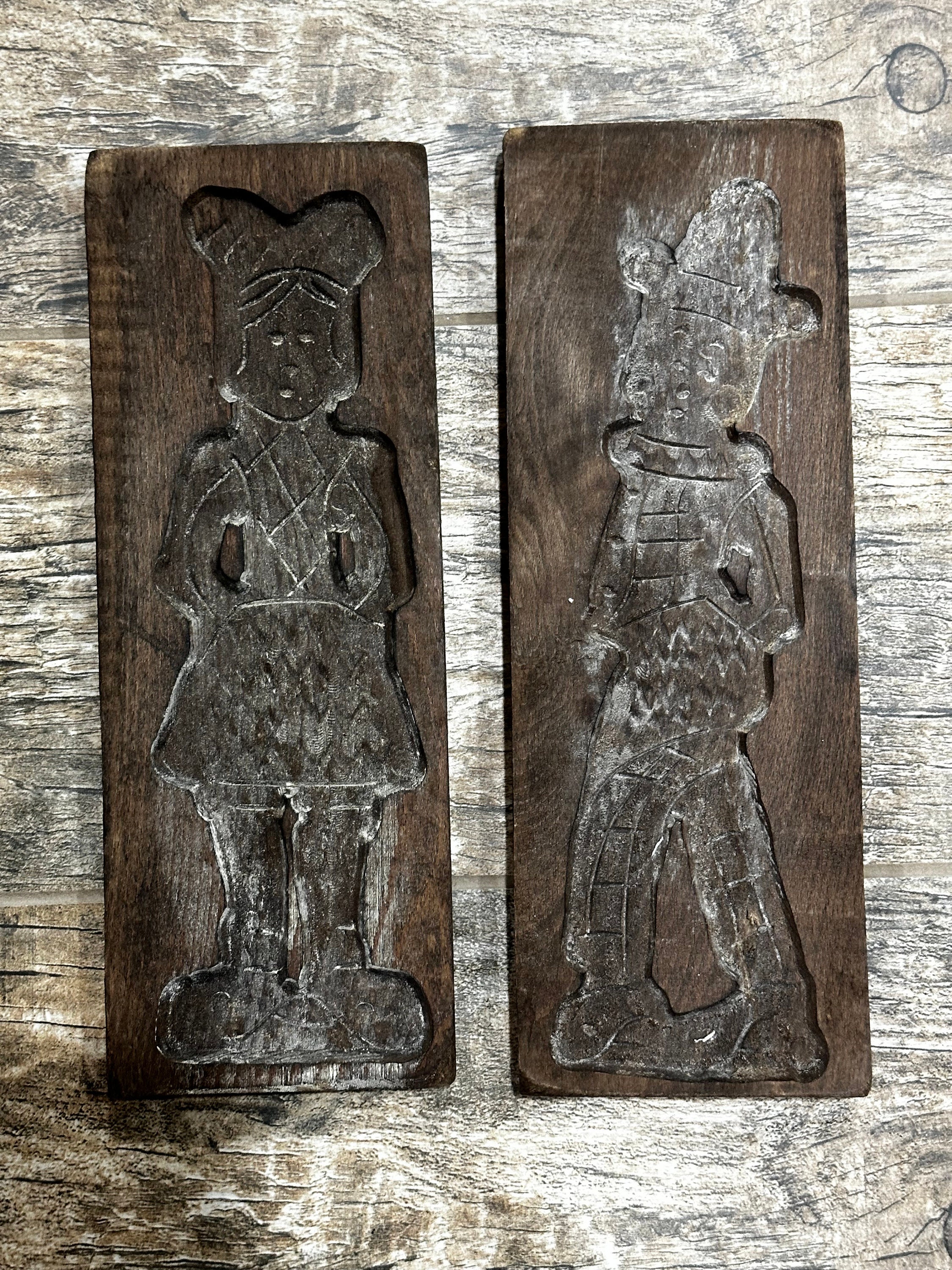 Wooden Cookie Press Etsy
