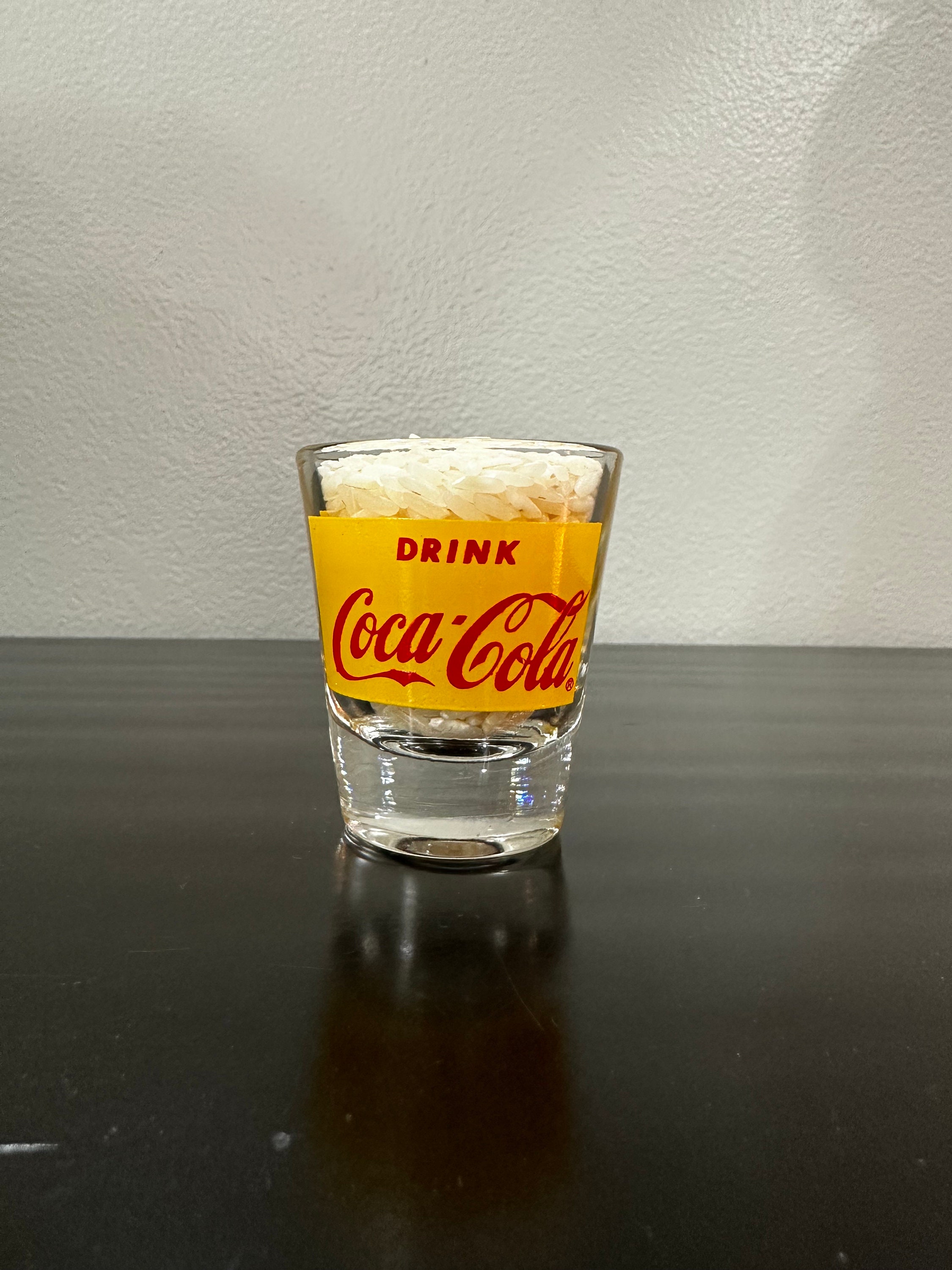 Vintage Coca Cola Shot Glass - Etsy