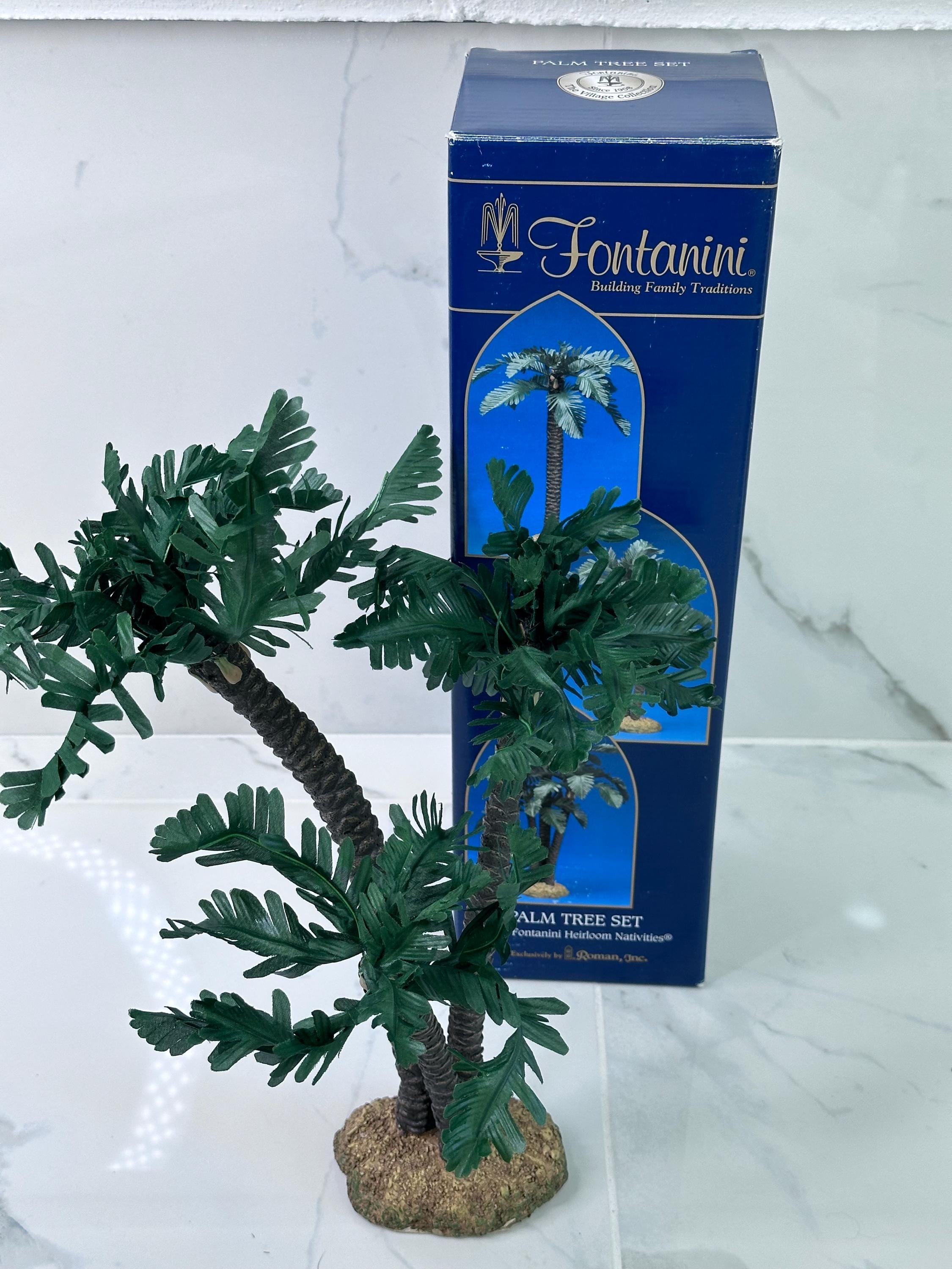 Fontanini Nativity Set of 3 Palm Trees - Etsy