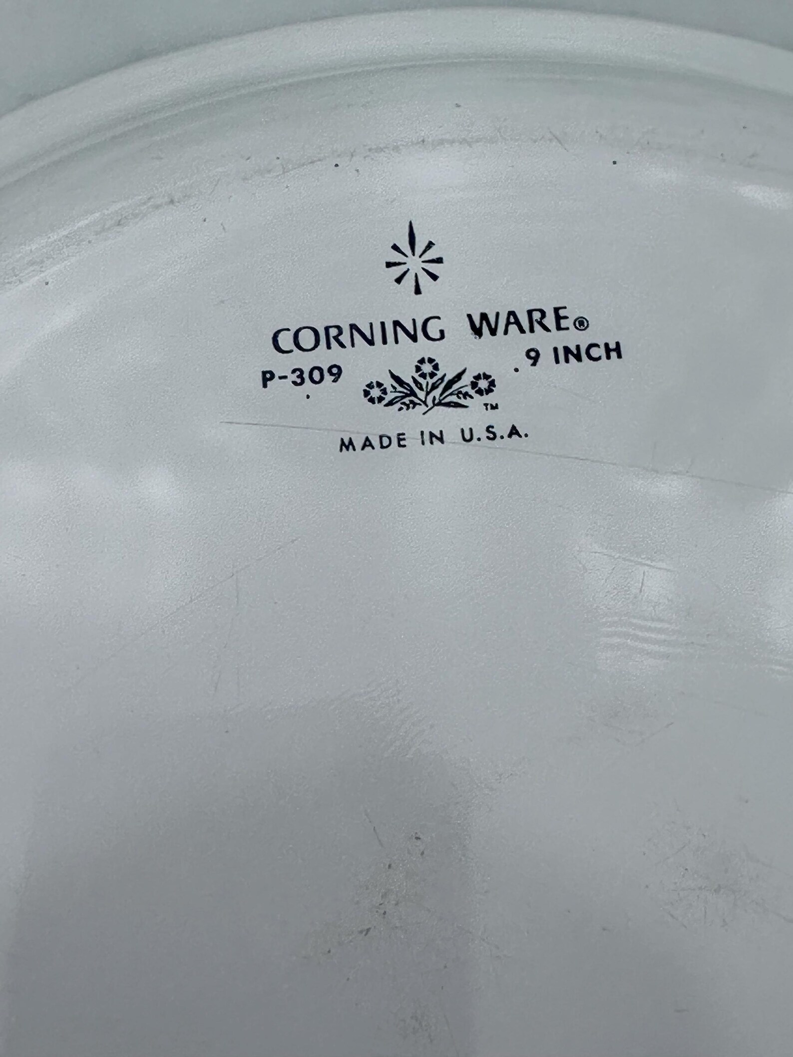 Vintage Corning Ware Blue Cornflower 9 Inch Pie Plate - Etsy