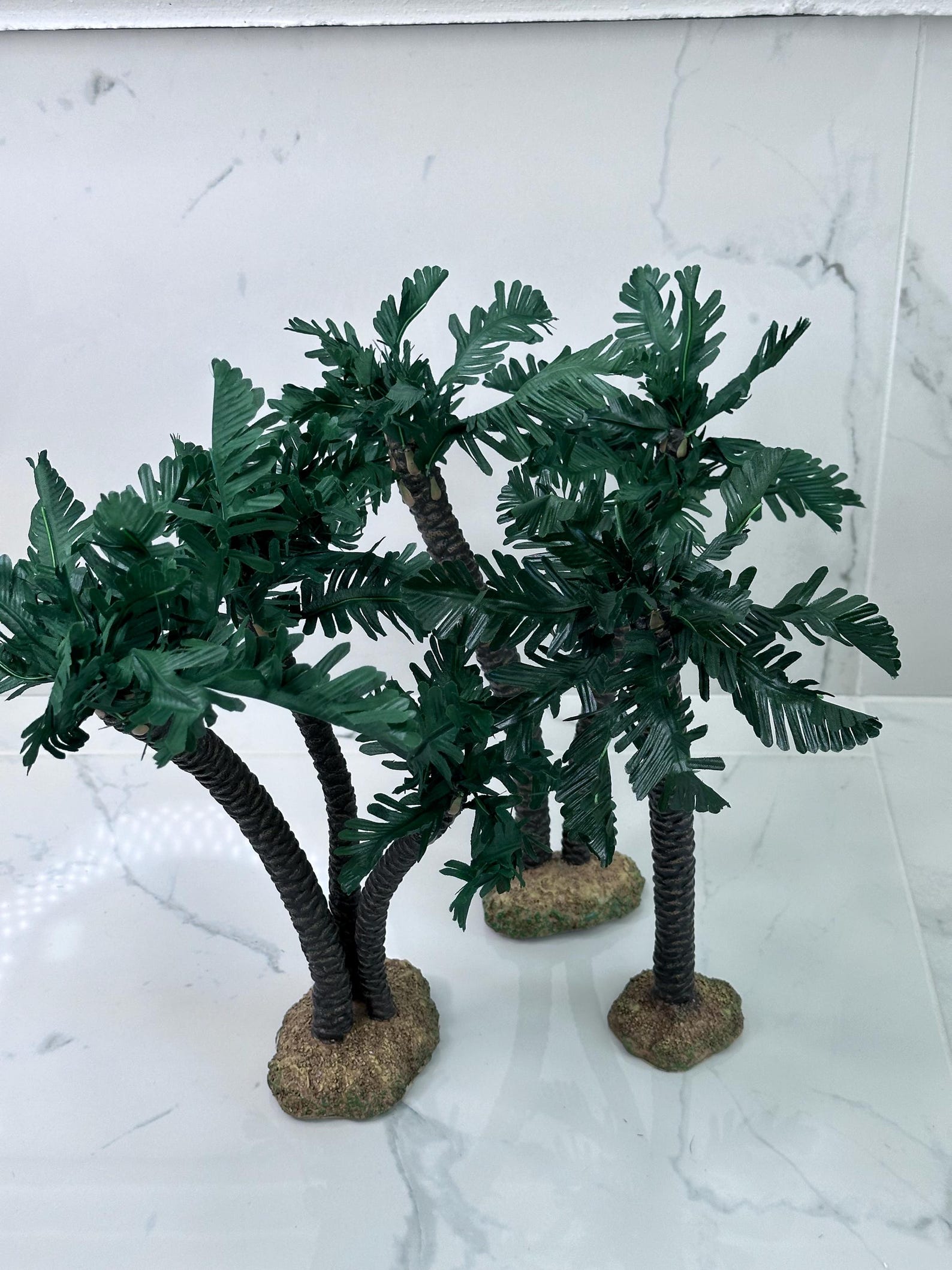 Fontanini Nativity Set of 3 Palm Trees - Etsy