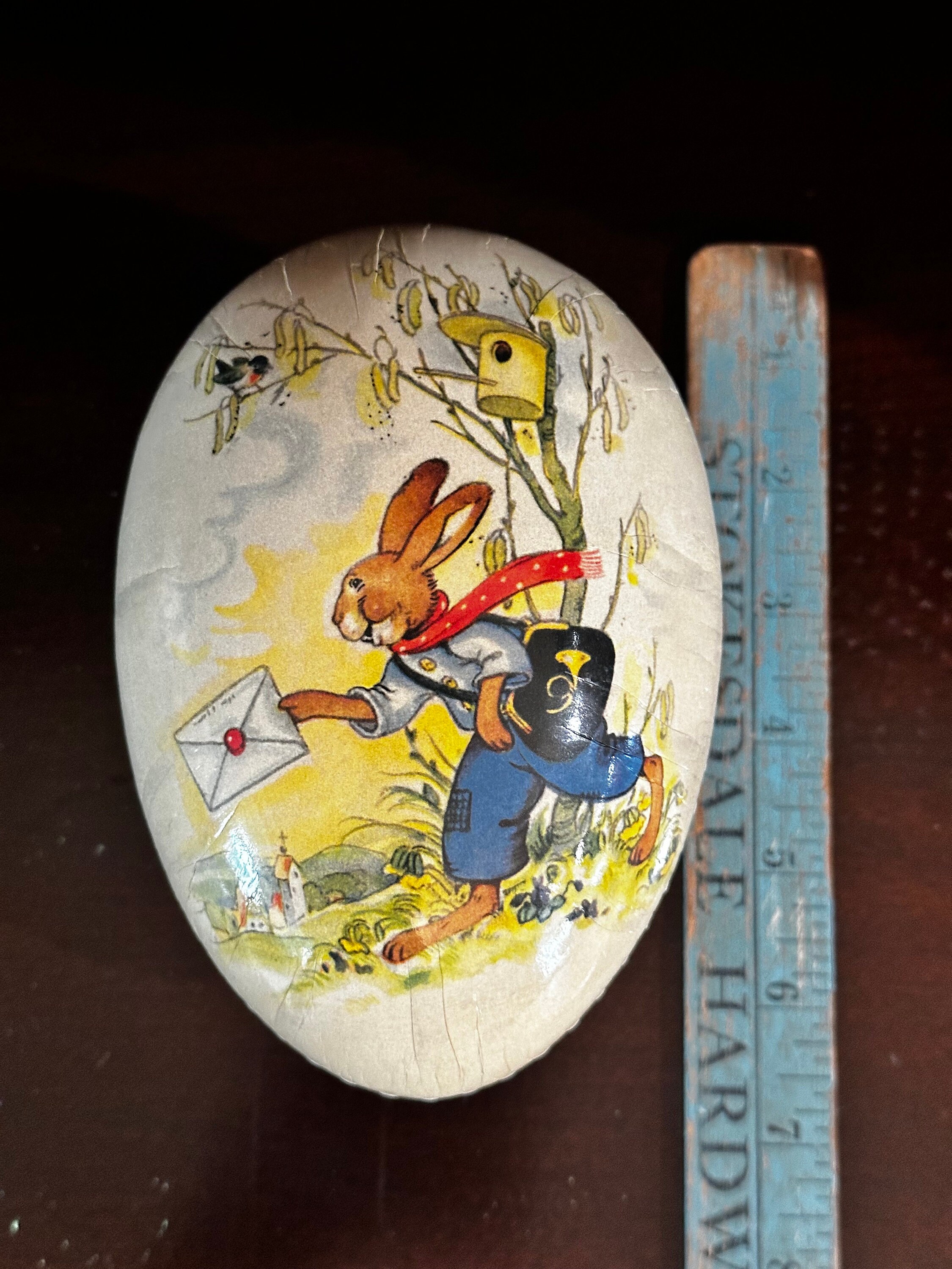 Set of 2 Nestler Made in Germany Paper Mache Fillable Eggs - Etsy