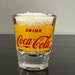 Vintage Coca Cola Shot Glass - Etsy